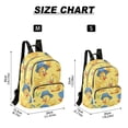 Cartoons Cute Ducks Fashion Backpack Quilted Lightweight Women Travel ...