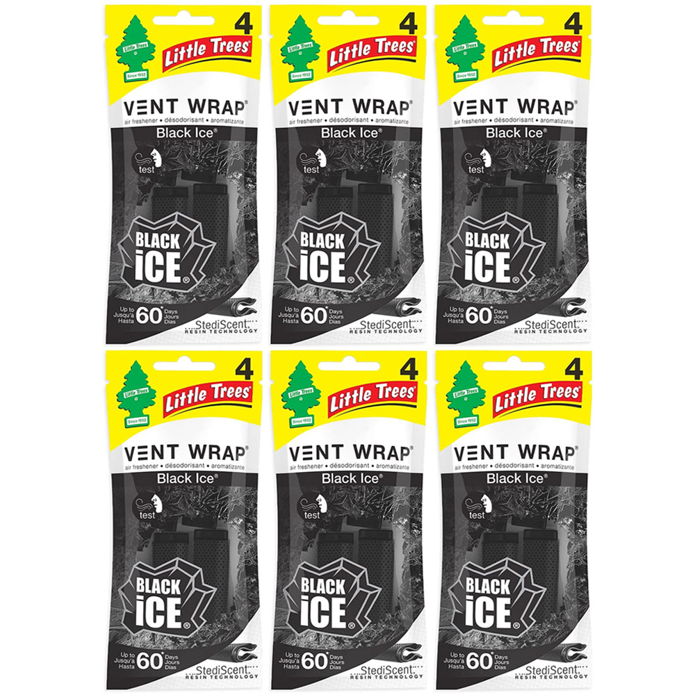 Little-Trees Black Ice Little Tree Air Freshener- 24 Pack - Walmart.com