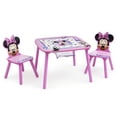 Disney Minnie Mouse Wood Kids Storage Table and Chairs Set by Delta ...