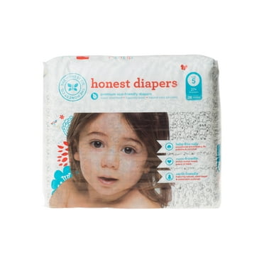 (2 pack) The Honest Company, Clean Conscious Disposable Baby Diapers ...
