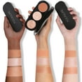FOCALLURE 3 in 1 Blush and Highlighter Palette, Matte Blush and Shimmer ...