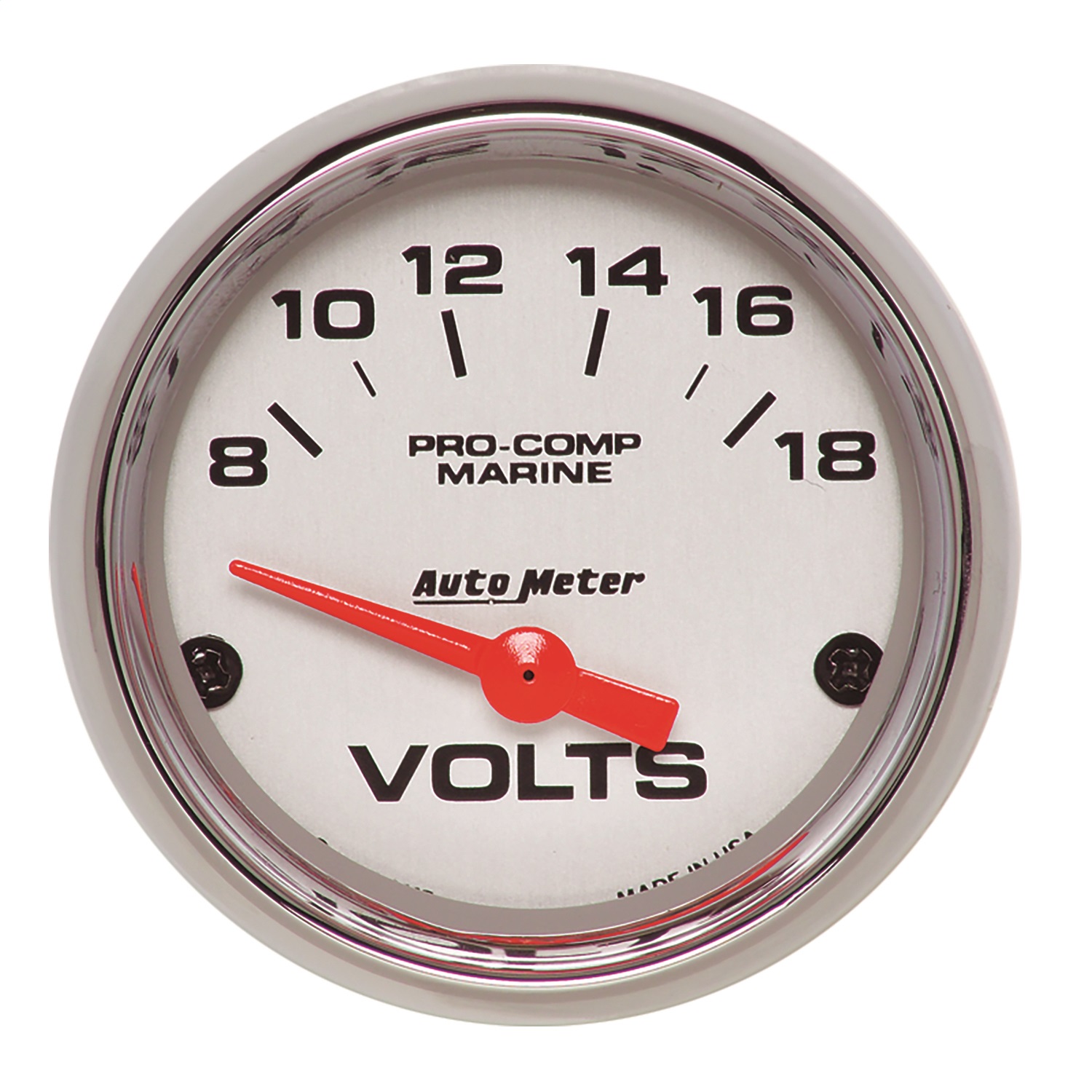 AutoMeter 200756-35 Marine Electric Voltmeter Gauge - Walmart.com ...