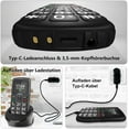 4G Volte Big Button Cell Phone Unlocked for Seniors Big Buttons Phone ...