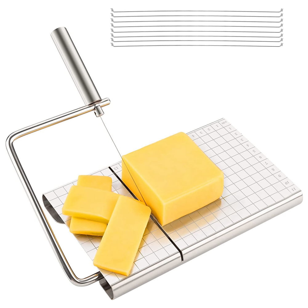 Click here for Unbranded Stainless Steel Cheese Slicer With 8 Wir... prices