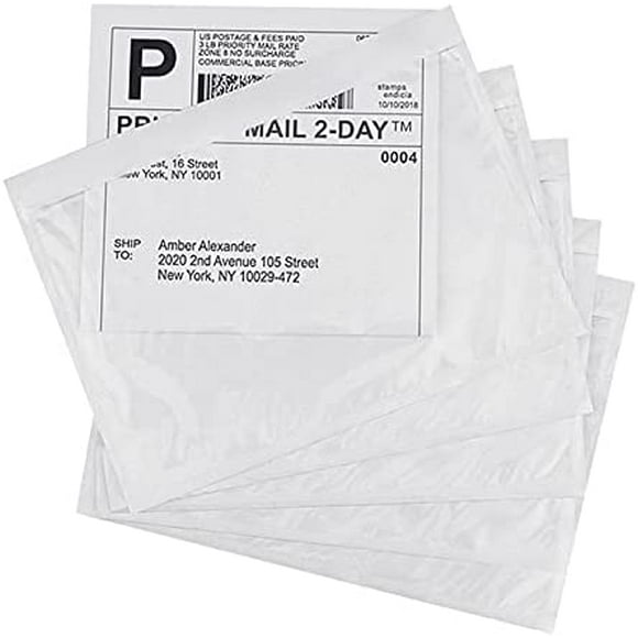 Shipping Label Pouches