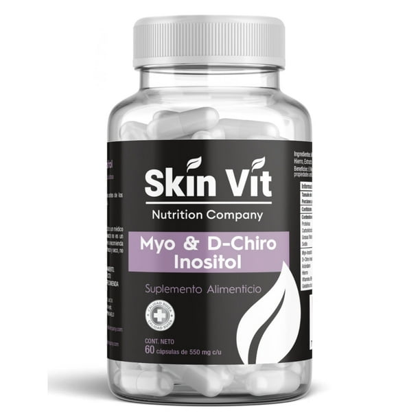 Suplemento alimenticio MYO & D-CHIRO Inositol Skin Vit 60 CAPSULAS Skin ...
