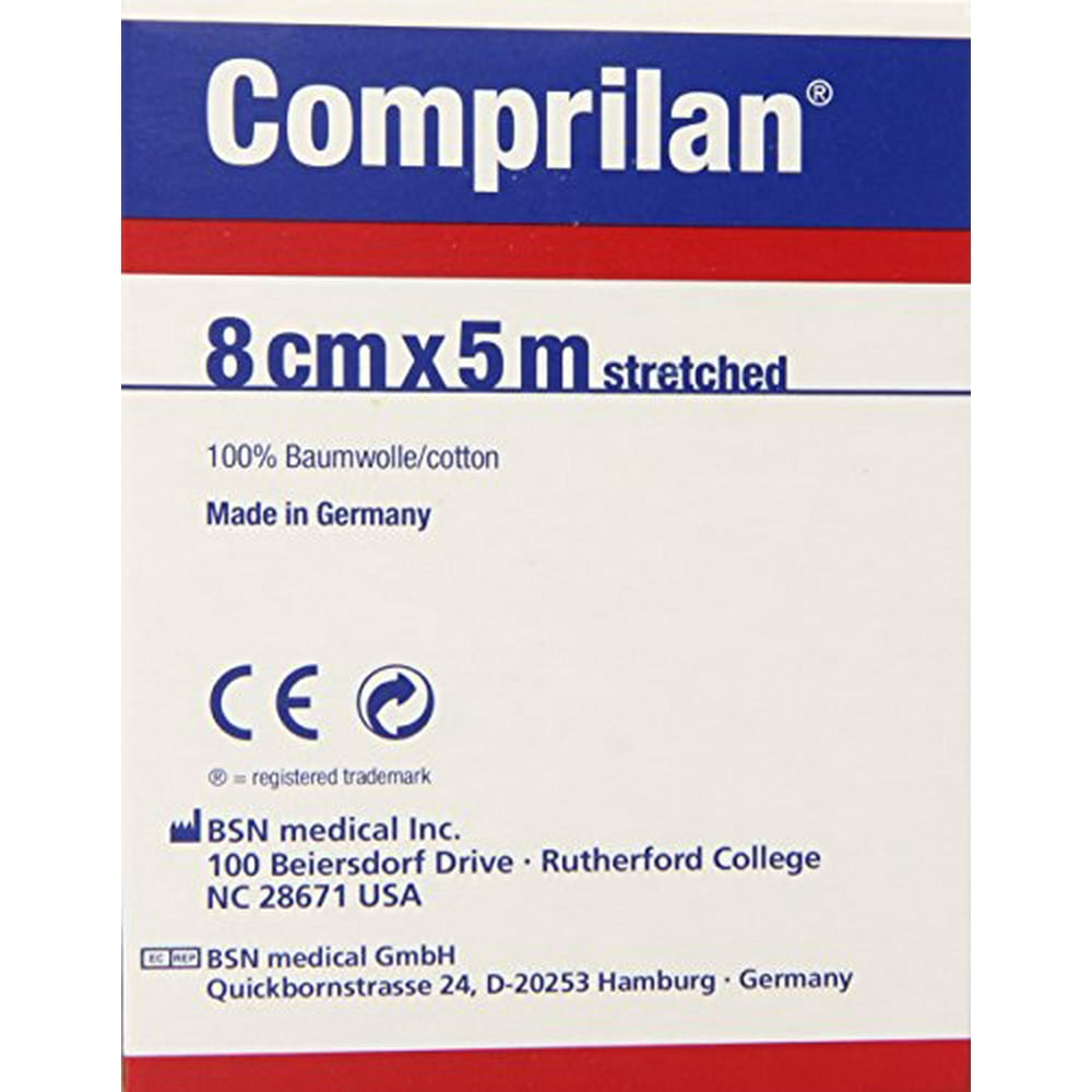 Jobst Comprilan Short Stretch Compression Bandage, 8cm x 5m Stretched ...
