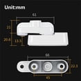 Homena T-lock Flat Open Doors-Windows Locks Safety Window Door Lock ...