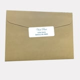 Personalized Return Address Labels - Address Labels on Sheets, return ...