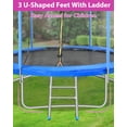 MARNUR 8 FT Trampoline for Kids Max Weight 330 LBS with Ladder, Safety ...