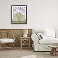 Stupell Industries Tulips Flower Market Black Framed Floater Canvas ...