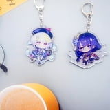 ZILEFSILK 2PCS Cute Anime Game Genshin Impact Acrylic Figure Qiqi ...