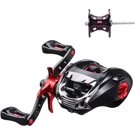 Baitcasting Reel BT2000 8Kg Drag SFS Double Brake System Saltwater Reel ...