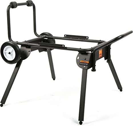 WEN Rolling Mobile Table Saw Stand for 10-Inch Industrial Benchtop ...
