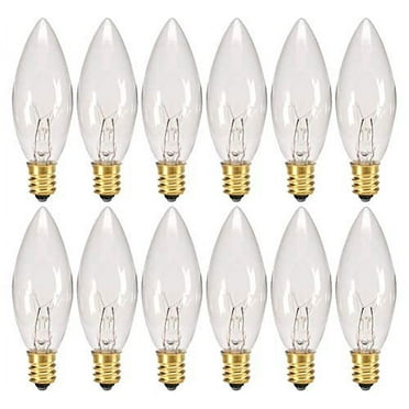 Creative Hobbies 5W Replacement Bulbs for Candle Lamps & Chandeliers ...