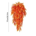 Artificial Fall Lavenders Hanging Plants, Thanksgiving Halloween ...