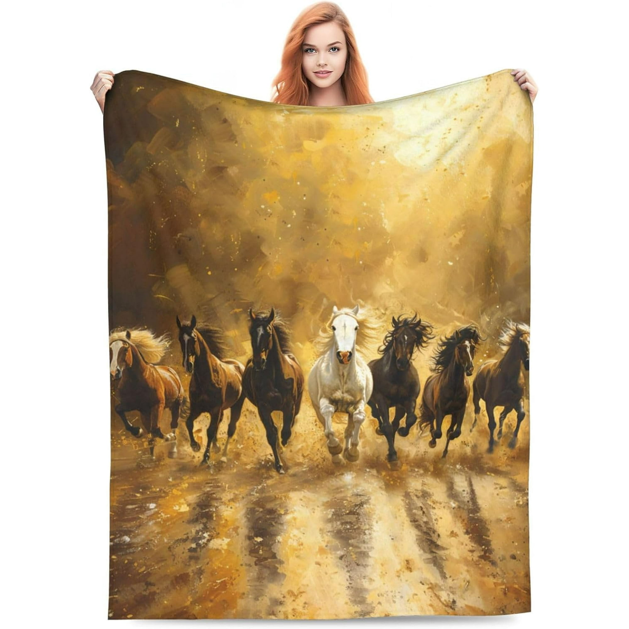 Click here for Kervinter Horse Blanket 7 Lucky Running Wild Horse... prices