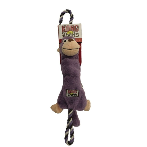 Juguete para Perro Kong Knots Monkey Medium para tirar y sacudir ...
