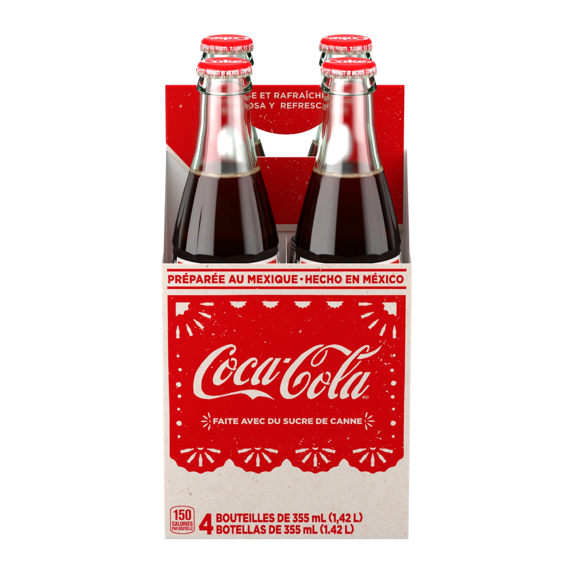 Click here for Coca-Cola Mexican Glass Bottles  355 Ml  4 Pack 35... prices