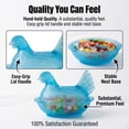 Vintage Glass Hen on Nest Candy Dish with Lid - Chicken Shaped Crystal ...