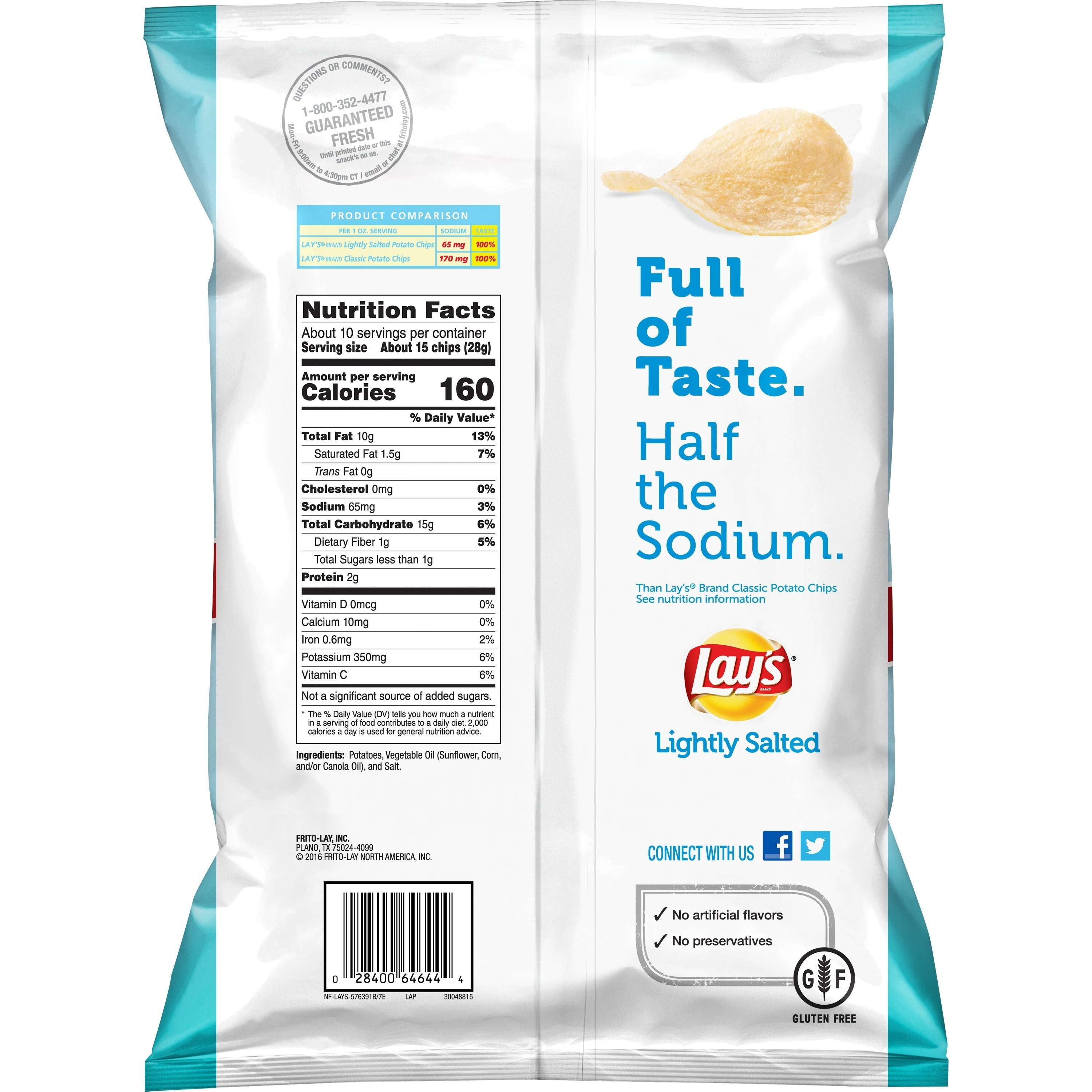 Sizes Of Lays Potato Chip Bags | Ahoy Comics