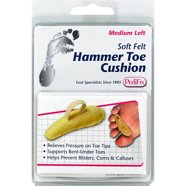 PediFix Felt Hammer Toe Crest Cushion, Medium 8+, Right 1 Each ...