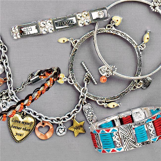 M&F Western 1329894 Slap Bracelet Assortment - Walmart.com