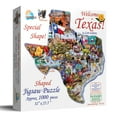 SunsOut Welcome to Texas! 1000 Piece Shaped Jigsaw Puzzle 95373 ...