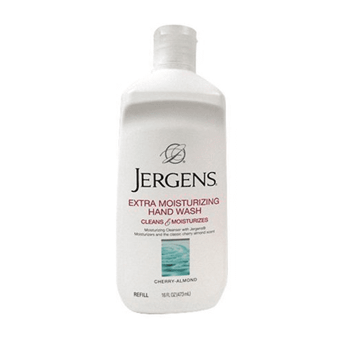 Jergens Moisturizing Liquid Hand Wash Classic Cherry Almond, 16 oz, 6 ...