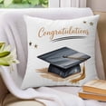 Pillow Covers 20x20 Set of 2, Congratulation Hat Throw Pillow Covers ...