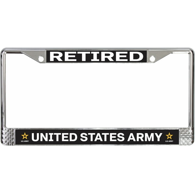 U.S. Army 'Retired' License Plate Frame - Walmart.com