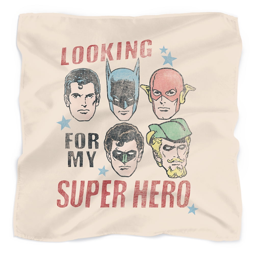 Justice League My Super Hero Bandana (21 in x 21 in) - Walmart.com