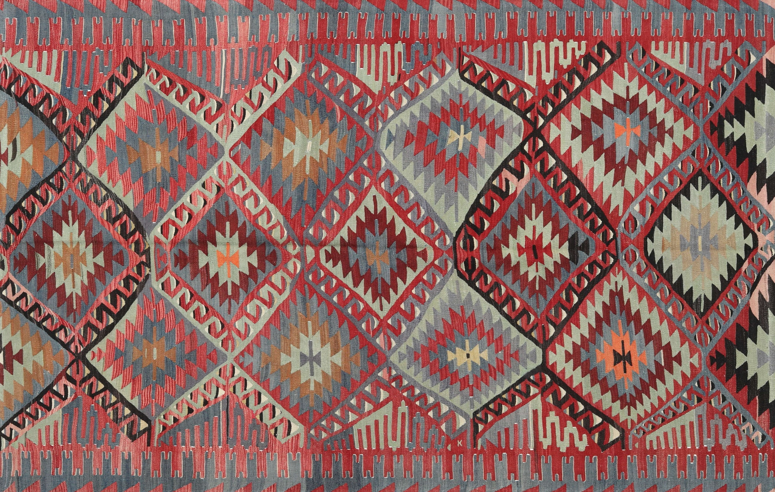 Ahgly Company Indoor Rectangle Contemporary Sage Green Oriental Area ...