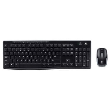 Logitech Slim Wireless Keyboard and Mouse Combo - Low Profile Compact ...