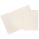 JAM Linen Two Pocket Folders, Ivory, 100/Pack - Walmart.com