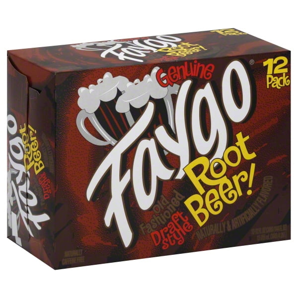 Faygo Draft Style Root Beer Soda Pop, 12 Fl Oz, 12 Pack Cans - Walmart.com