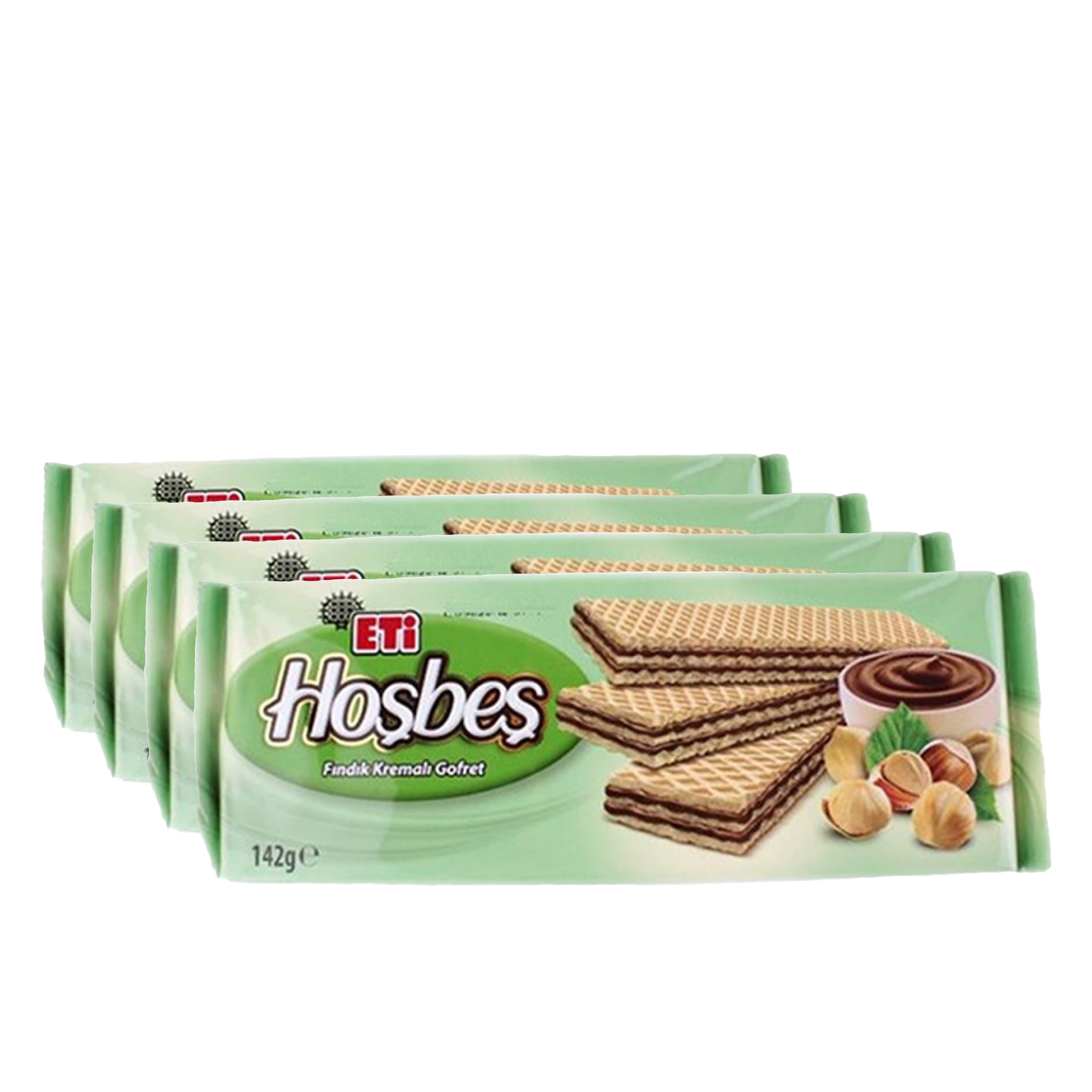Eti 4-Piece Hosbes Wafer with Hazelnut, 142 gr - Walmart.com
