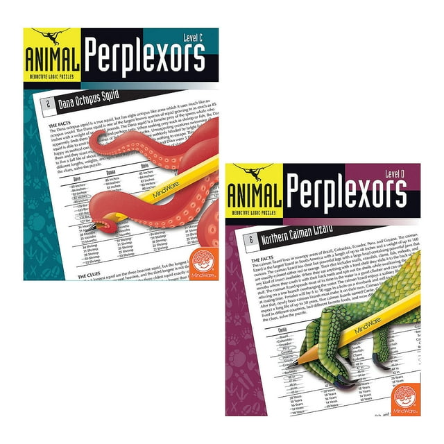 MindWare's Animal Perplexors Logic Puzzles (Set of 3) - Walmart.com