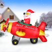 10ft Inflatable AA Santa Holding Toy Sack w/ Lights - Walmart.com