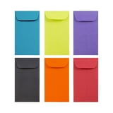 JAM Paper #6 Coin Envelopes, 3 3/8 x 6, Assorted, 150/Pack - Walmart.com