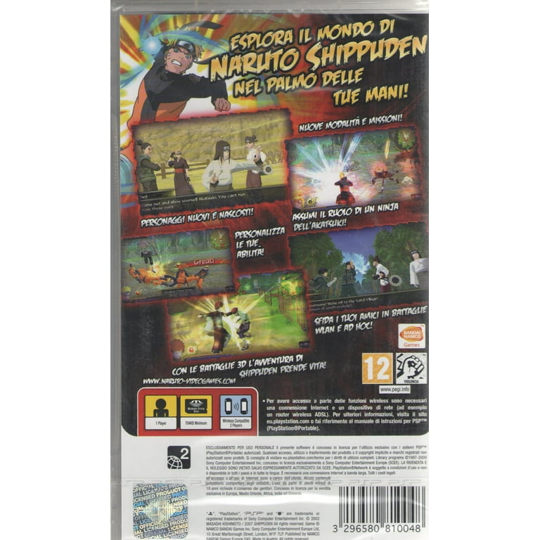 Psp 3000 Naruto Games