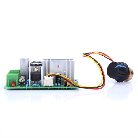 Motor Speed Controller, DC 9-60V 20A DC Electric Motor Speed Controller ...