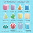 3D Shapes Manipulatives,Geometric Shapes for Classroom - Geometry ...