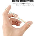 Jstyle 6 Sets Bohemian Stackable Bead Bracelets For Women Stretch