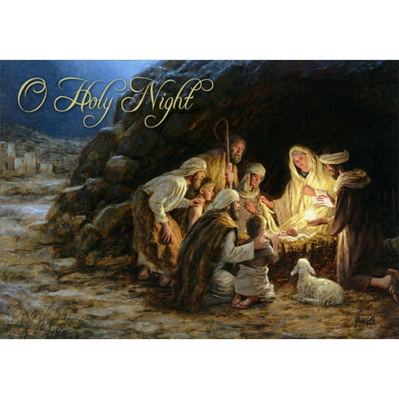 Nativity Christmas Card