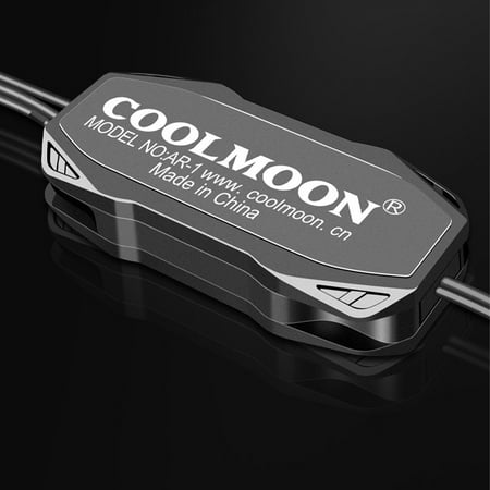 ARGB Cooling Fan Controller 3pin Hub RGB to SATA Power Hub RGB Supply ...