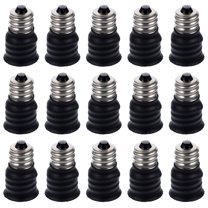 Uxcell E14 to E12 Light Socket Adapter Converter Bulb Base Lamp Holder ...