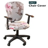 Computer Office Chair Covers, Soft Fit Universal Desk Rotating Chair ...
