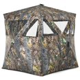 LINJH 3 Person Portable Hunting Blind Pop-Up Ground Blind w/Tie-downs ...