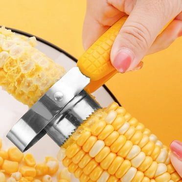 Washranp Corn Husker,Stainless Steel Hand Push Corn Cutter Quick Remove ...